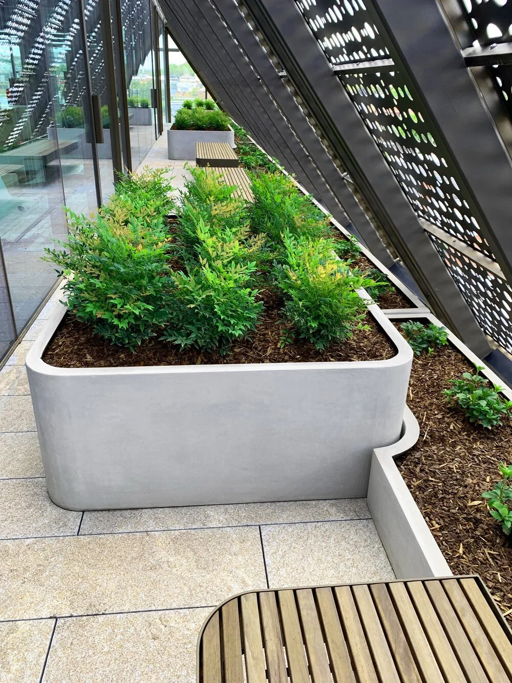 Custom Made GRC Planters | Satu Bumi - Concrete GRC Planter Manufacturer